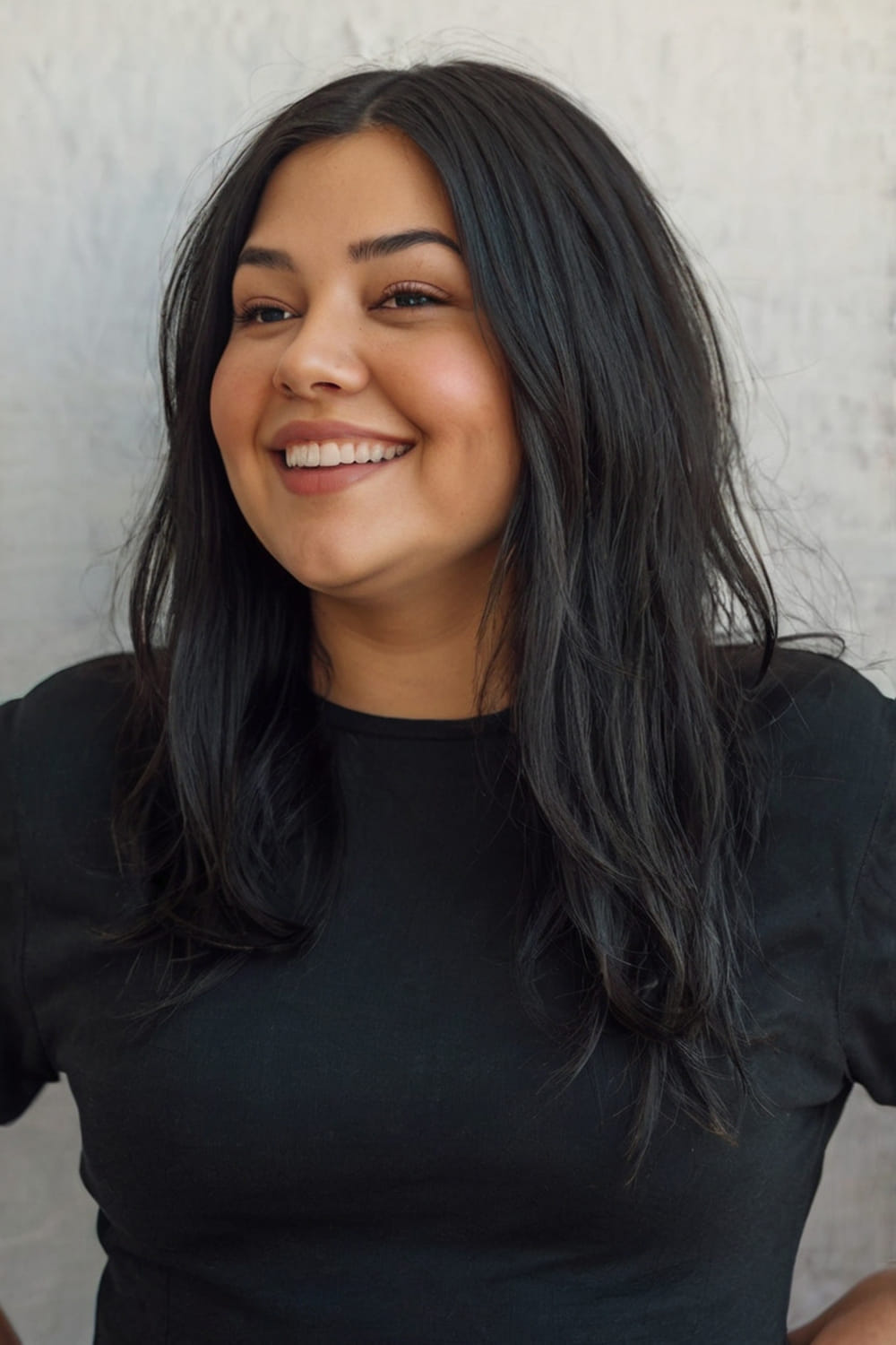 32 Chubby Face Medium Length Haircuts in 2024 - Bangz Hair Design