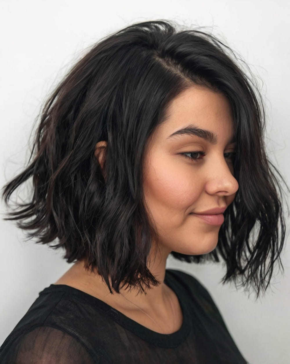 32 Chubby Face Medium Length Haircuts In 2024 Bangz Hair Design