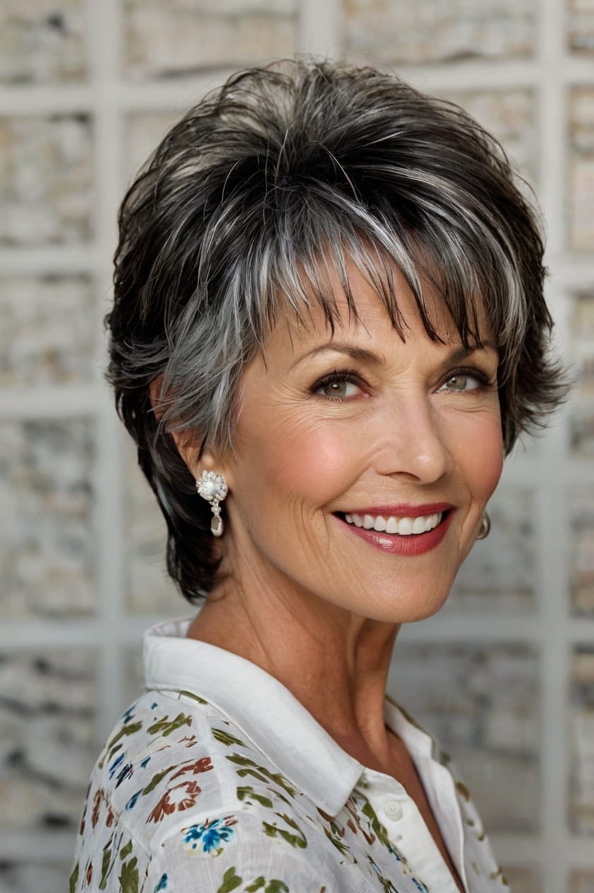 36 Short Haircuts For Women Over 60: A Guide to Timeless Styles - Bangz ...