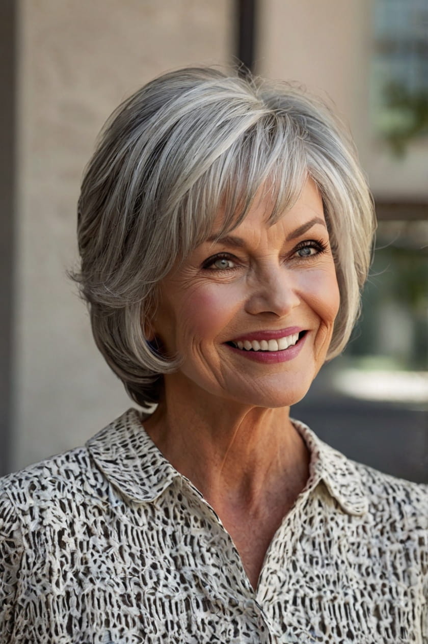 36 Short Haircuts For Women Over 60: A Guide to Timeless Styles - Bangz Hair Design