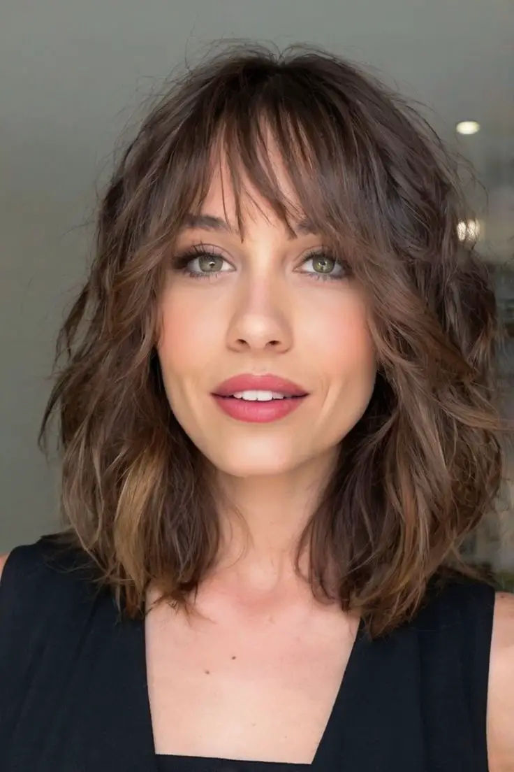 30 Haircuts With Bangs And Layers: The Ultimate Guide to Your Next Hair ...