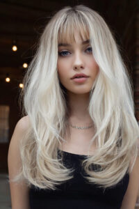 21 Wispy Curtain Bangs With Long Hair: A Guide for Long Hair Styles ...