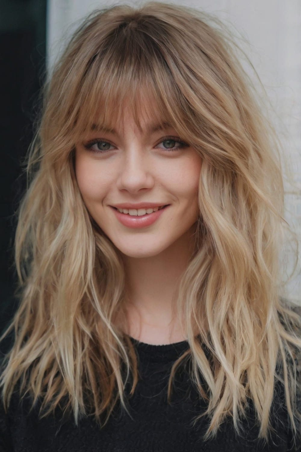 30 Jaw-Dropping Long Layered Hair with Bangs Ideas for Your Next ...