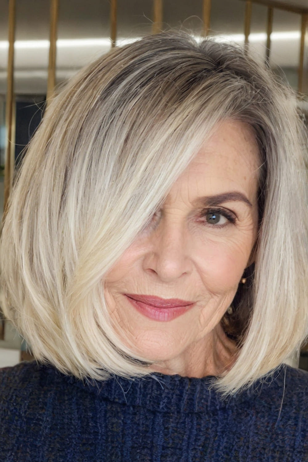 20 Stylish Short Layered Bob For Older Ladies - Bangz Hair Design