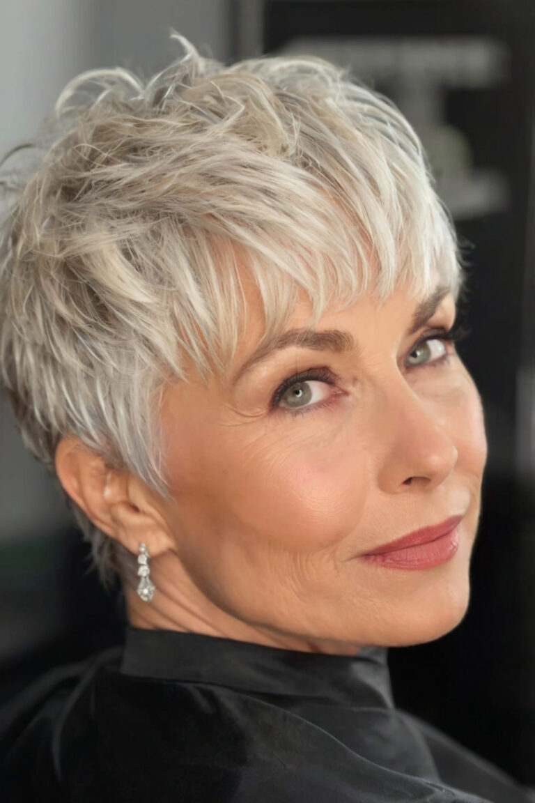 19 Stunning Pixie Cuts For Older Ladies With Fine Hair Bangz Hair Design