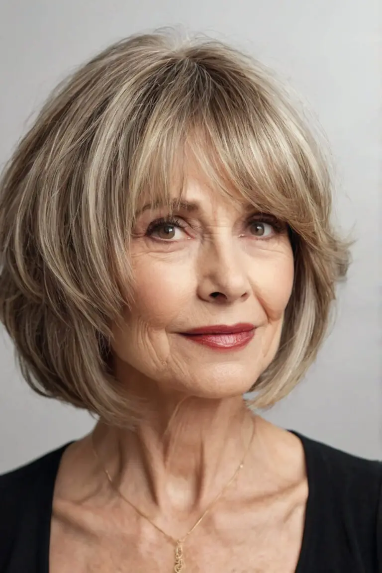 Classy and Trendy: Inspiring Short Hairstyles for Women Over 70 - Bangz ...