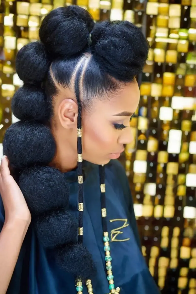 19 Stunning Curly Updo Hairstyles for Black Hair You Need to Try ...