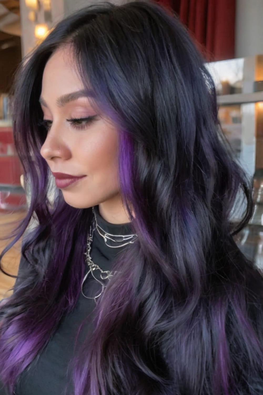 Midnight Purple Hair Color Ideas: Elevate Your Hair Game with These ...