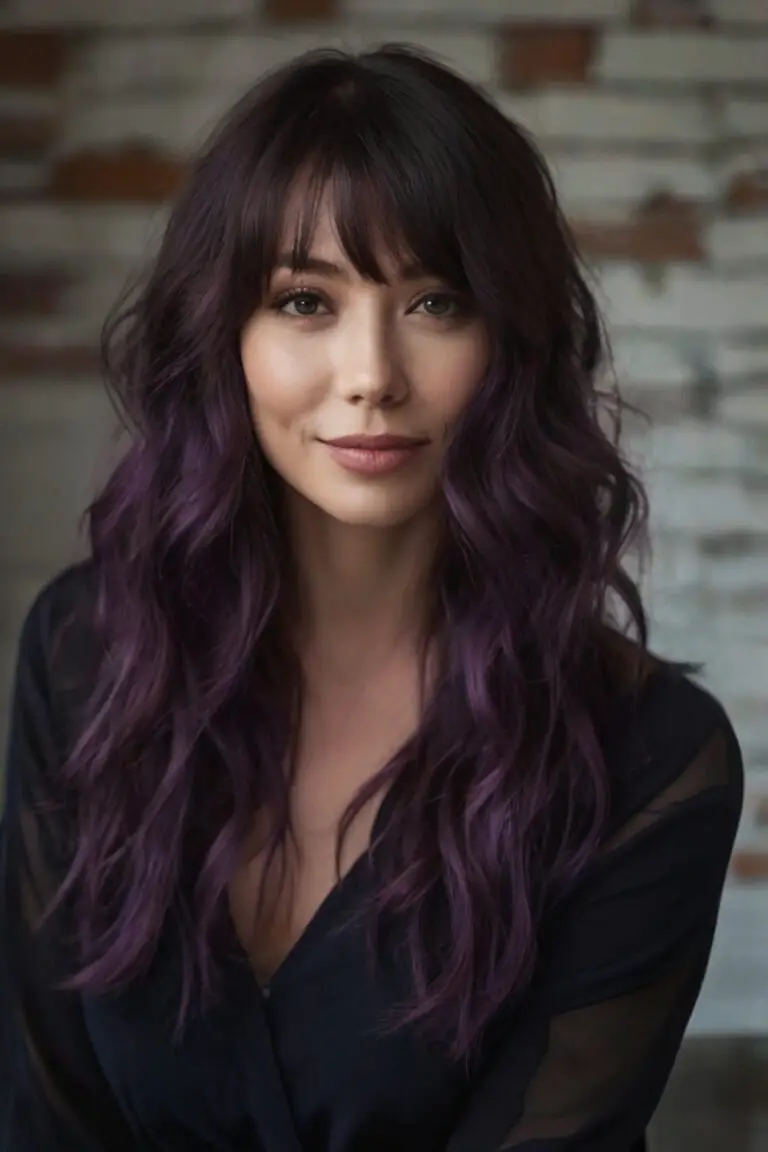 Midnight Purple Hair Color Ideas: Elevate Your Hair Game with These ...