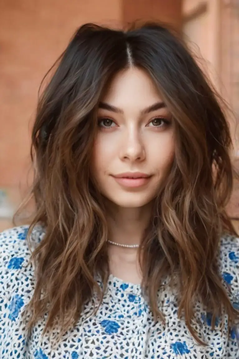 Trend Alert: 19 Middle Part Hairstyles to Elevate Your Look - Bangz ...