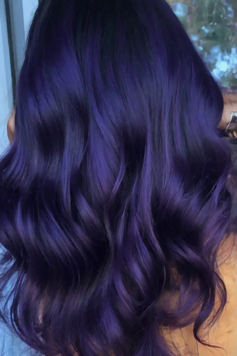 Midnight Purple Hair Color Ideas: Elevate Your Hair Game with These ...