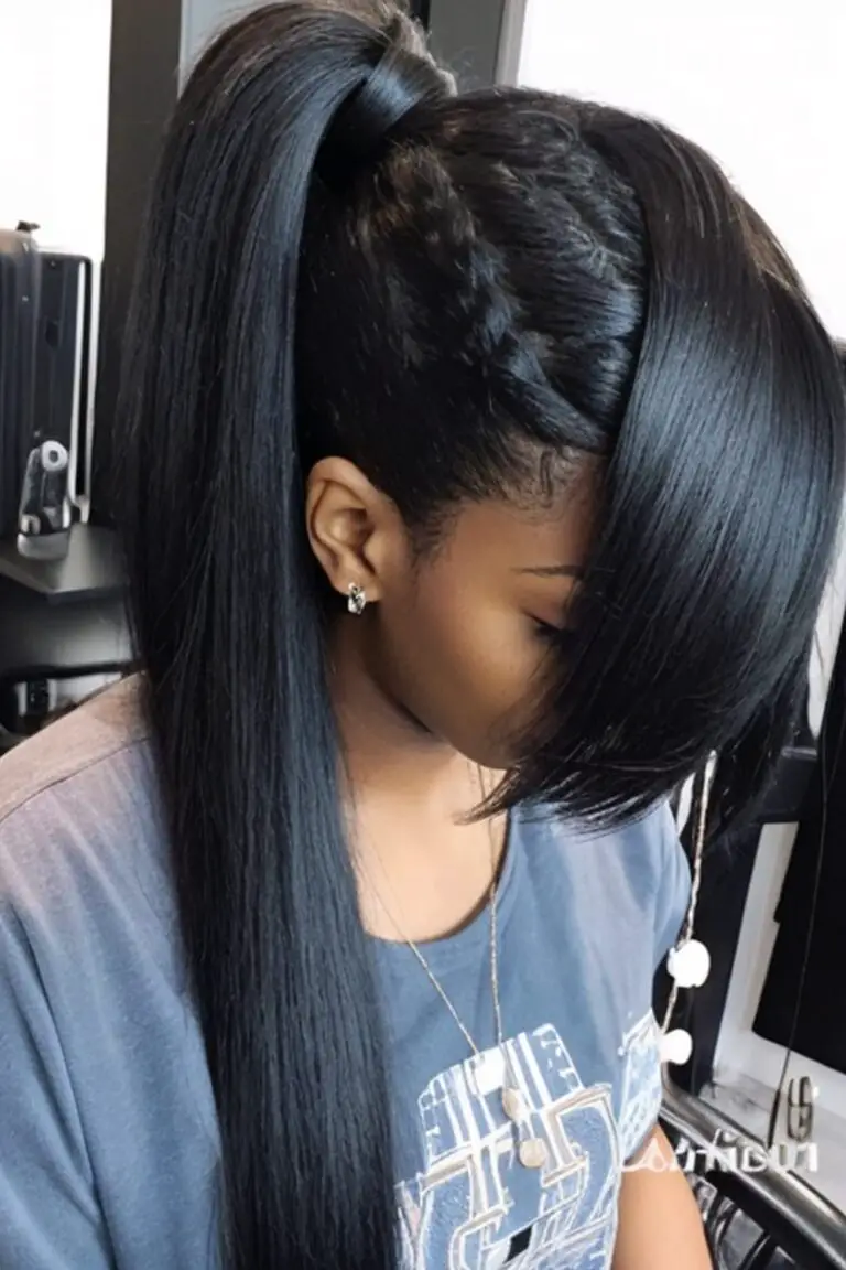 20 Ponytail Hairstyles for Black Women That Suit Every Occasion - Bangz ...