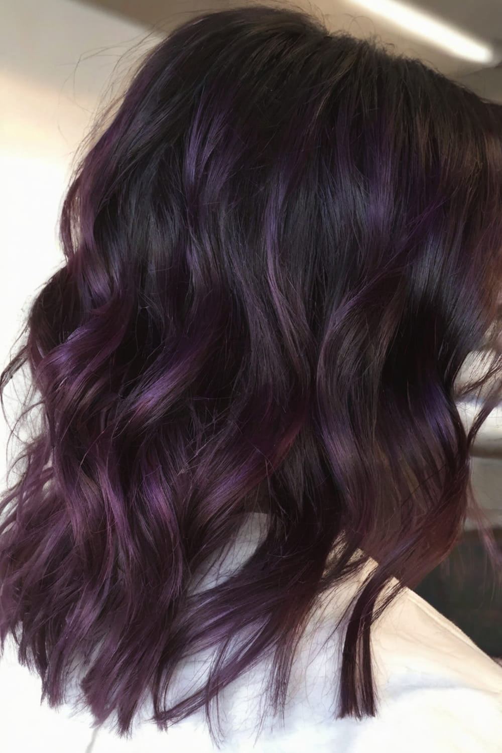 Midnight Purple Hair Color Ideas: Elevate Your Hair Game with These ...