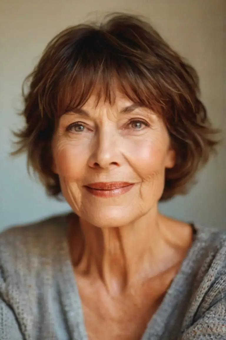 Trendy Hairstyles for Women Over 60 With Round Faces You’ll Love ...