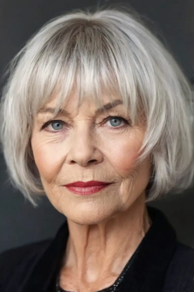 Top 19 Hairstyles for Women Over 70 with Fine Hair You’ll Love! - Bangz ...
