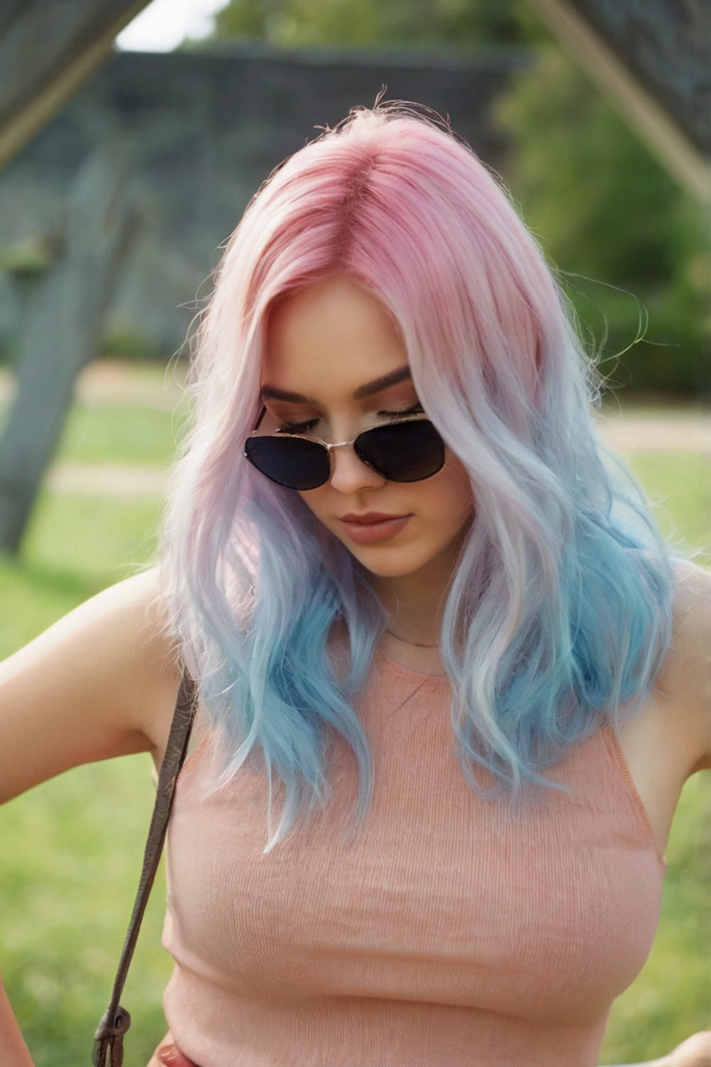 18 Eye-Catching Pink and Blue Hair Ideas for Your Next Style! - Bangz ...