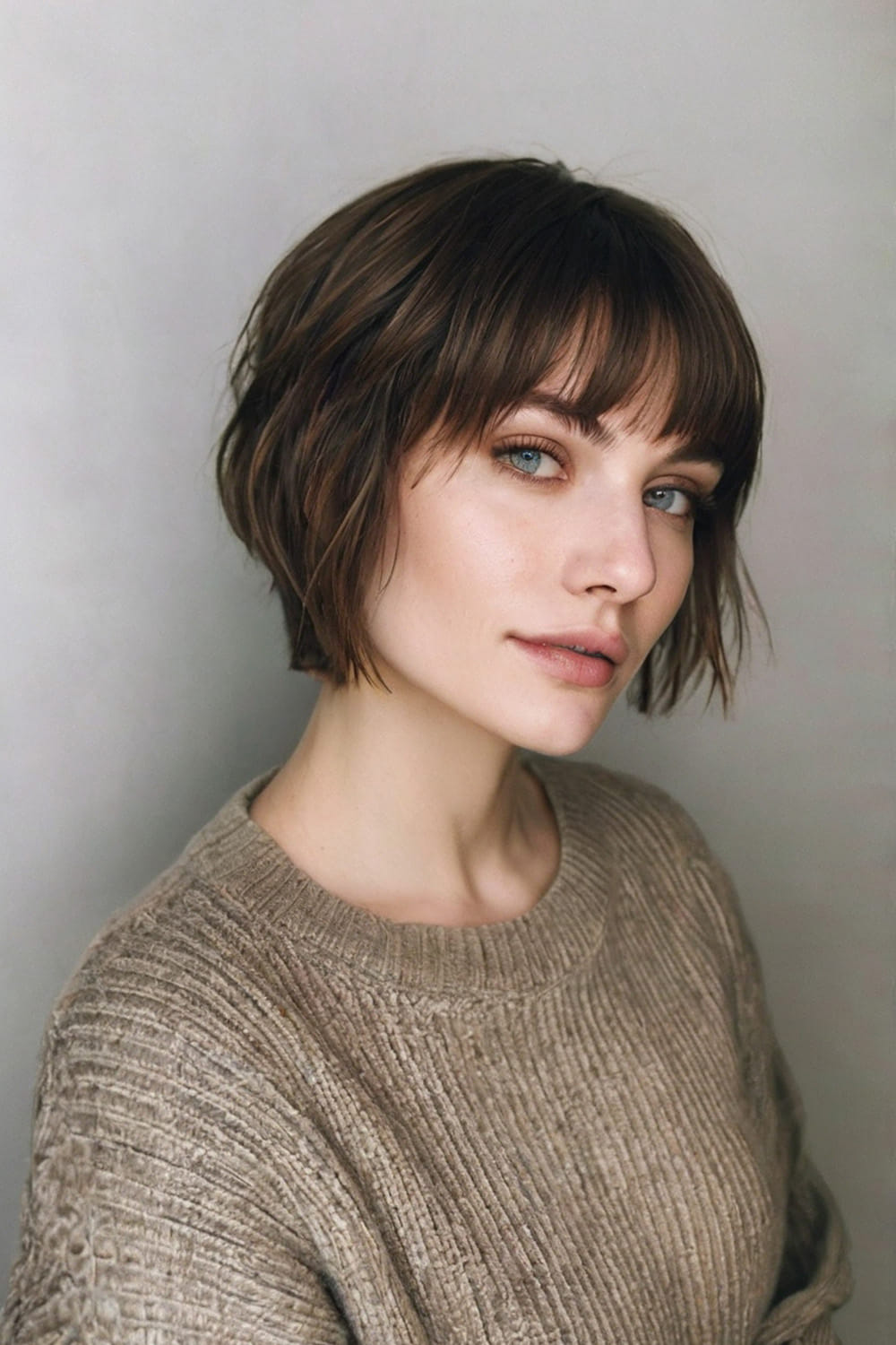 19 Inspiring Short Layered Haircuts With Bangs for Every Face Shape ...