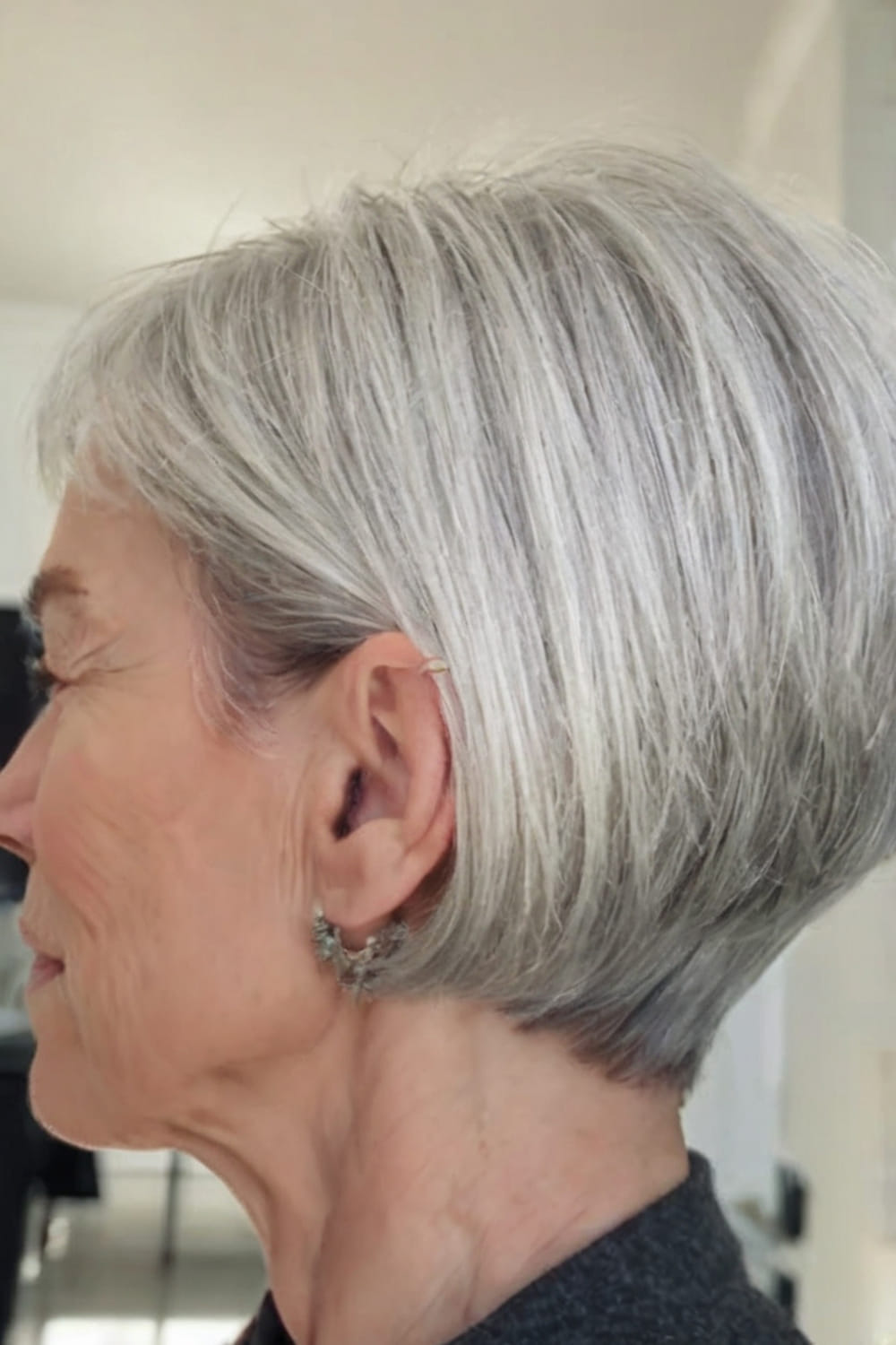 Fabulous Grey Bob Hairstyles That Celebrate Your Beauty! - Bangz Hair ...