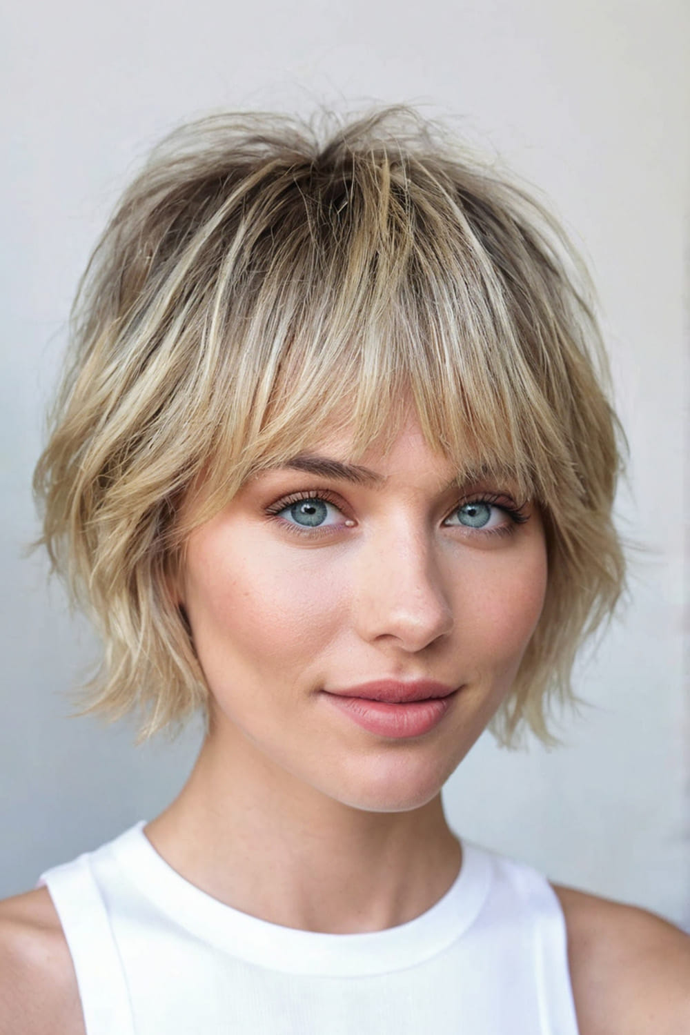 19 Inspiring Short Layered Haircuts With Bangs for Every Face Shape! - Bangz Hair Design