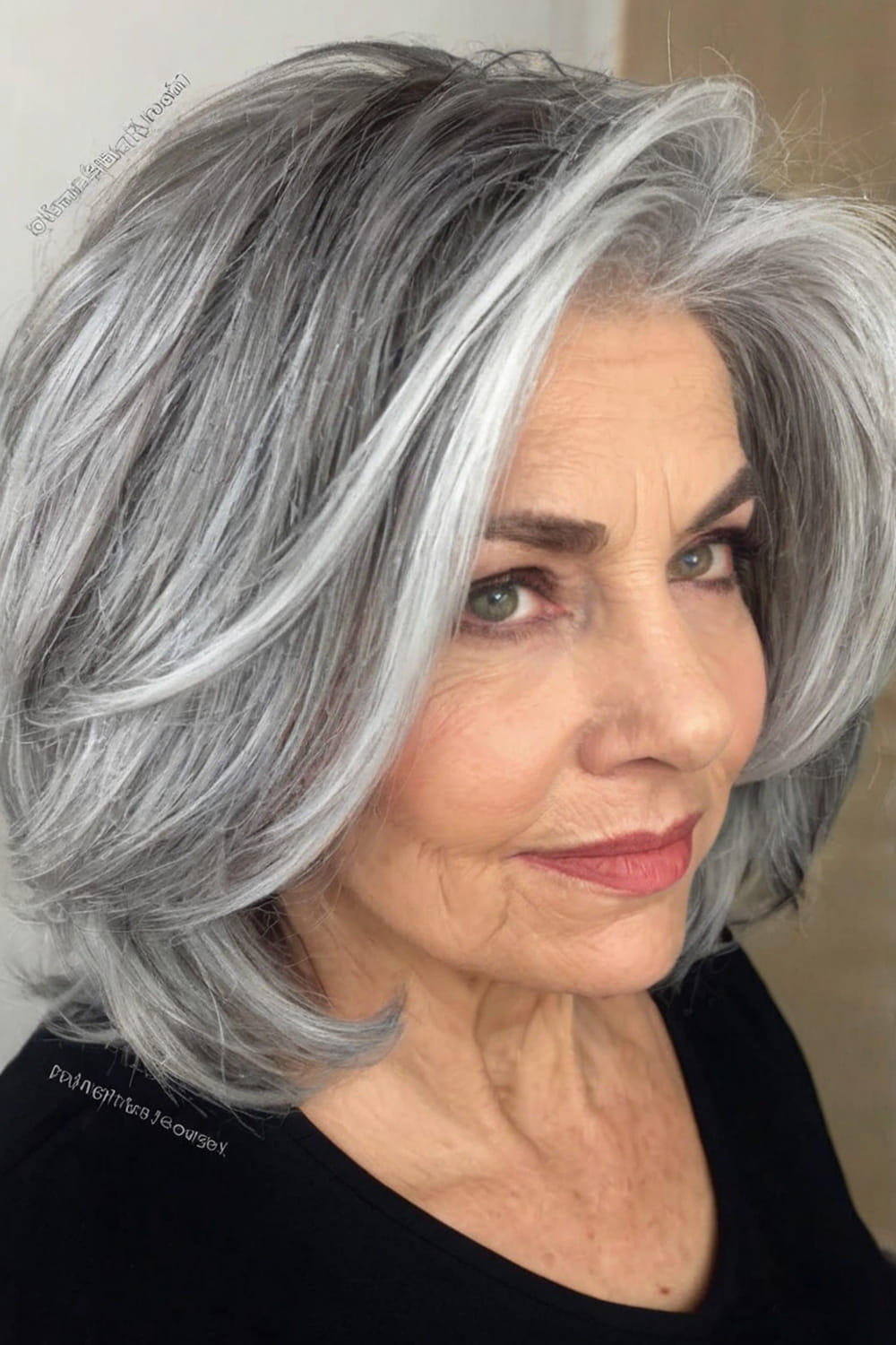 Fabulous Grey Bob Hairstyles That Celebrate Your Beauty! - Bangz Hair ...